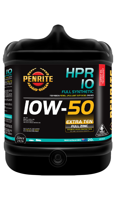 Penrite HPR 10 10W-50 Engine Oil - 20 Litres — Truck Parts Warehouse